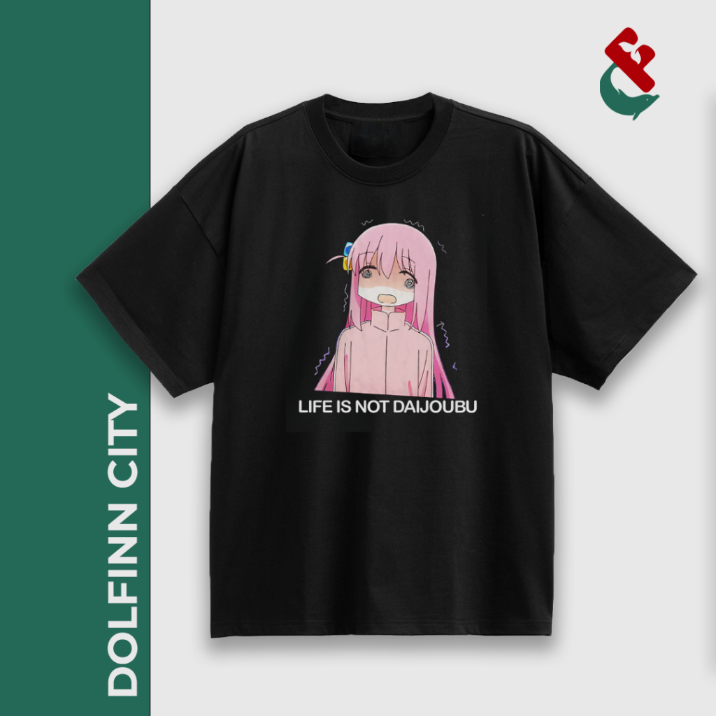 Dolfinn City| Áo phông Bocchi The Rock: Hitori Gotoh vải Cotton 100% ...
