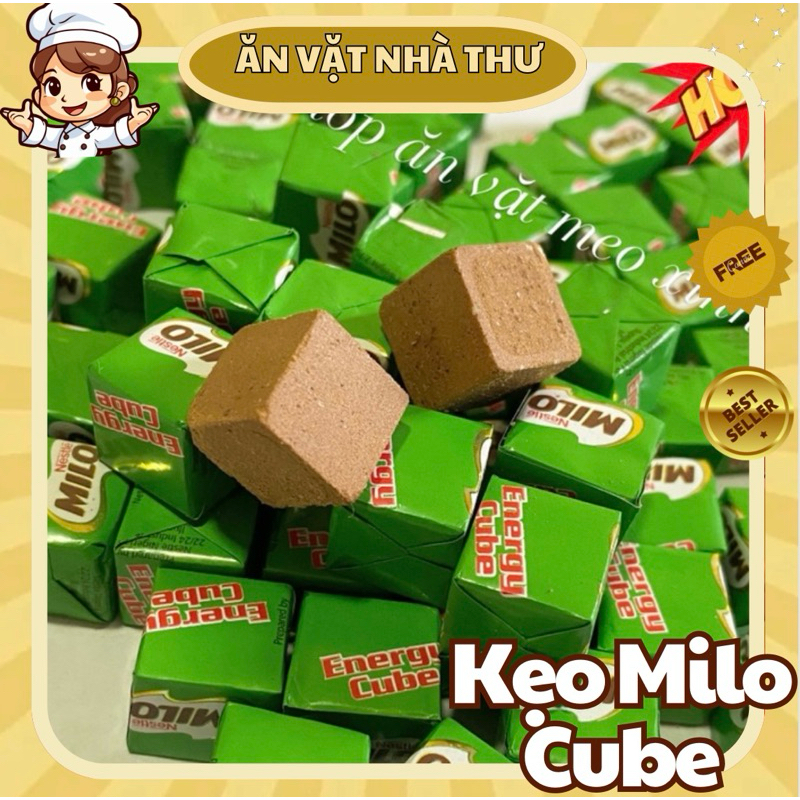 ( GIÁ 1 VIÊN) Kẹo Milo cube ( 2.75g), Kẹo Milo Kẹo Socola Milo( GIÁ 1 ...
