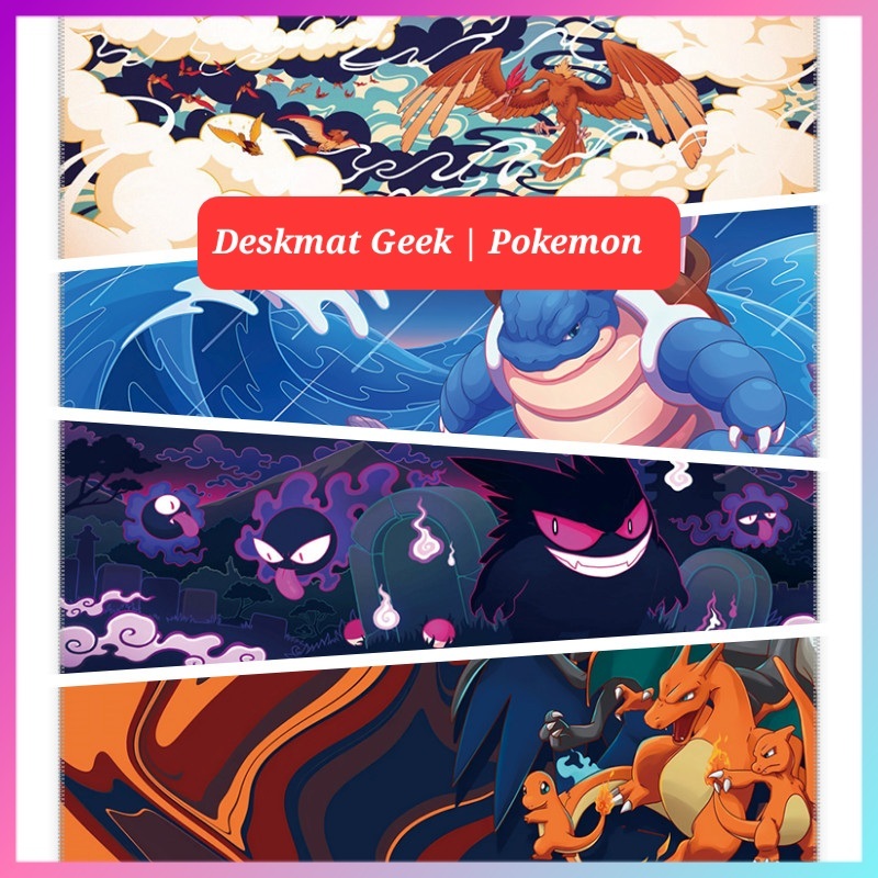 Geek pad | Deskmat Pokemon | Pad trải bàn Pokemon | Thảm trải bàn ...