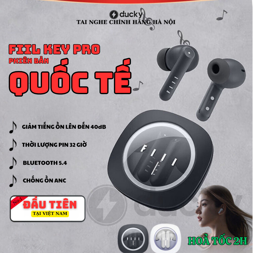 Tai nghe Bluetooth FIIL Key Pro Bluetooth Mới Nhất 5.4, Chính hãng - BH ...