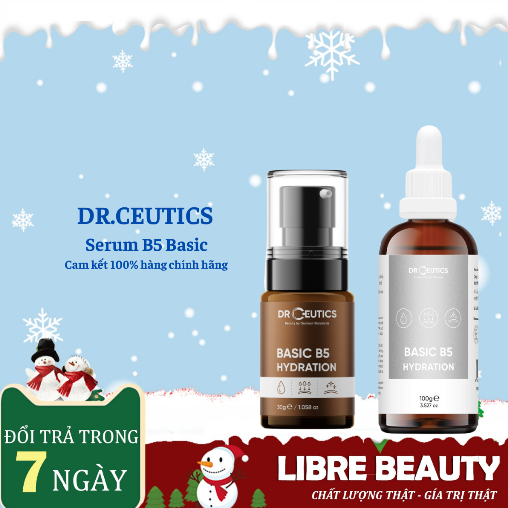 DRCEUTICS Tinh Chất B5 Basic Hydration 5% DrCeutics Cho Da Dầu Mụn ...