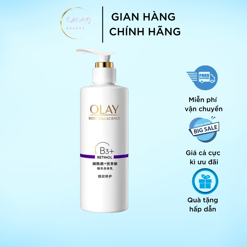 Sữa Dưỡng Thể Olay B3 Retinol - Olay Bright Ultra Whitening dưỡng trắng ...