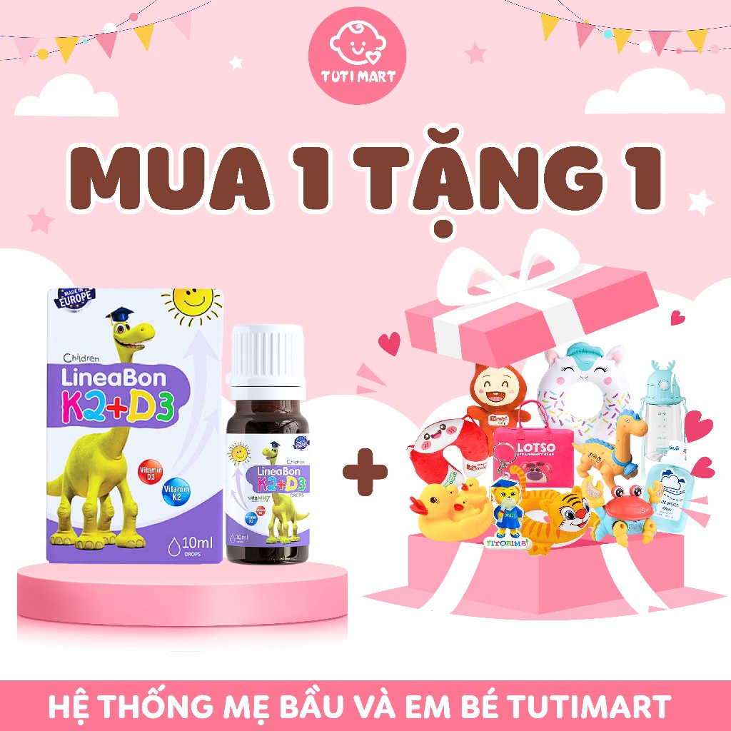 [MUA 1 TẶNG 1] LineaBon K2+D3 Tăng Cường Hấp Thu Canxi Tối Đa Trẻ Cao Lớn Khỏe Mạnh | Shopee ...