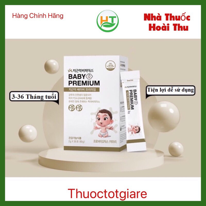 Men vi sinh BIFIDUS Baby / Baby Premium - Bổ sung lợi khuẩn và chất xơ ...