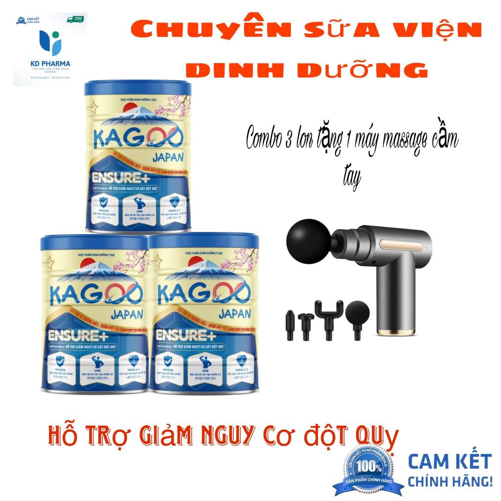 [ CHÍNH HÃNG ] Sữa Kagoo Japan Ensure+ hỗ trợ giảm nguy cơ ĐỘT QUỴ ...