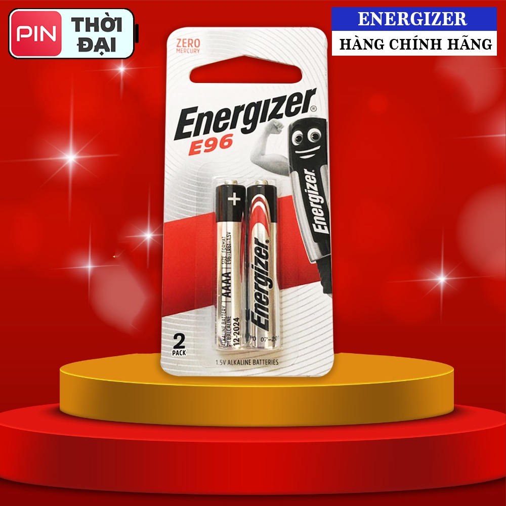Pin AAAA (4A) Energizer E96 1.5V alkaline - Vỉ 2 viên Chính hãng ...