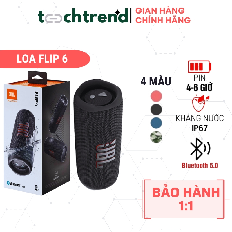 Loa Bluetooth JBL Flip 6 Chất Lượng Cao Không Thấm Nước Chơi Nhạc 4H Loa Bluetooth Mini 5.1 ...