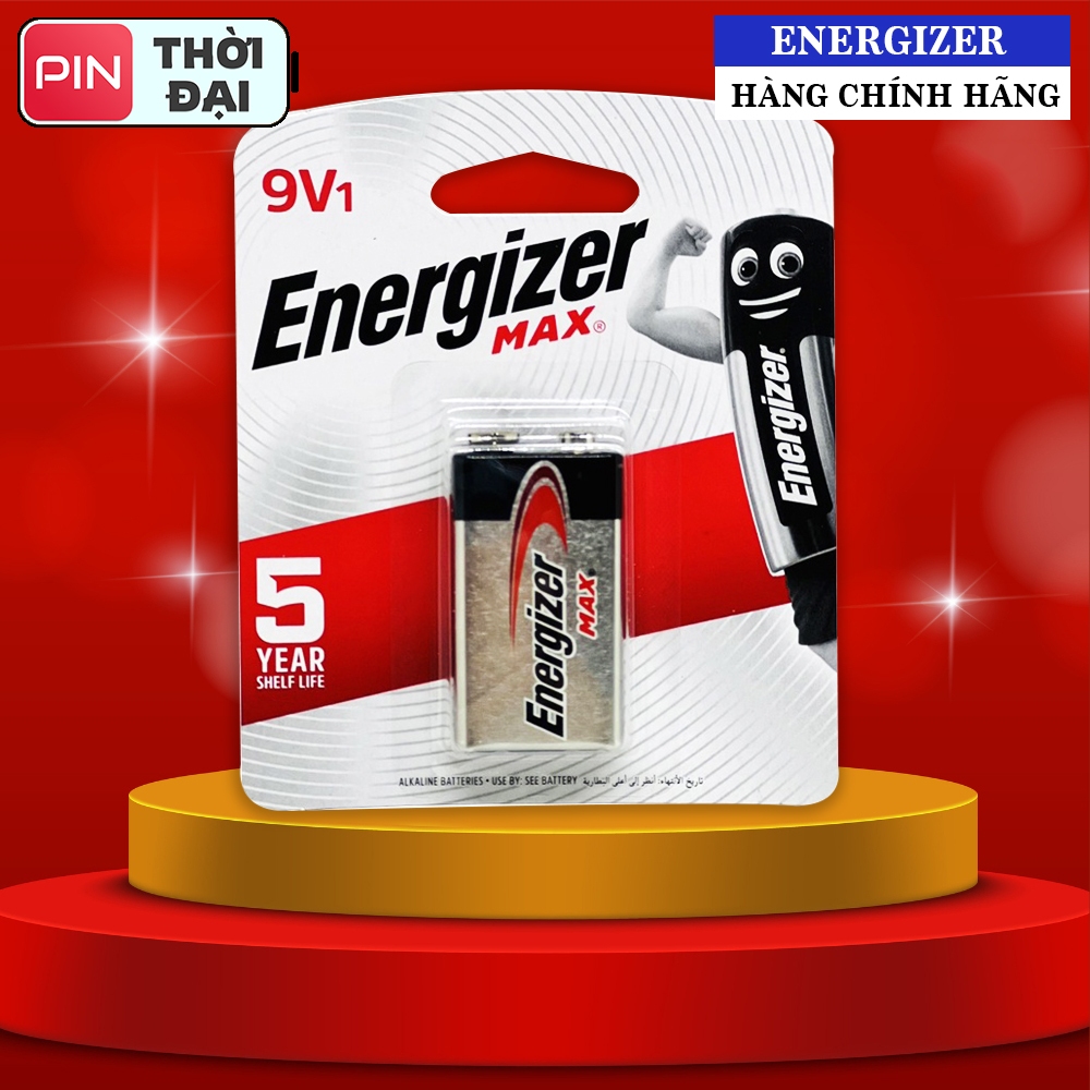 Pin 9V Energizer ( Pin Vuông 9V ) 6LF22 - Hàng Chính Hãng (Vỉ 1 viên) | Shopee Việt Nam