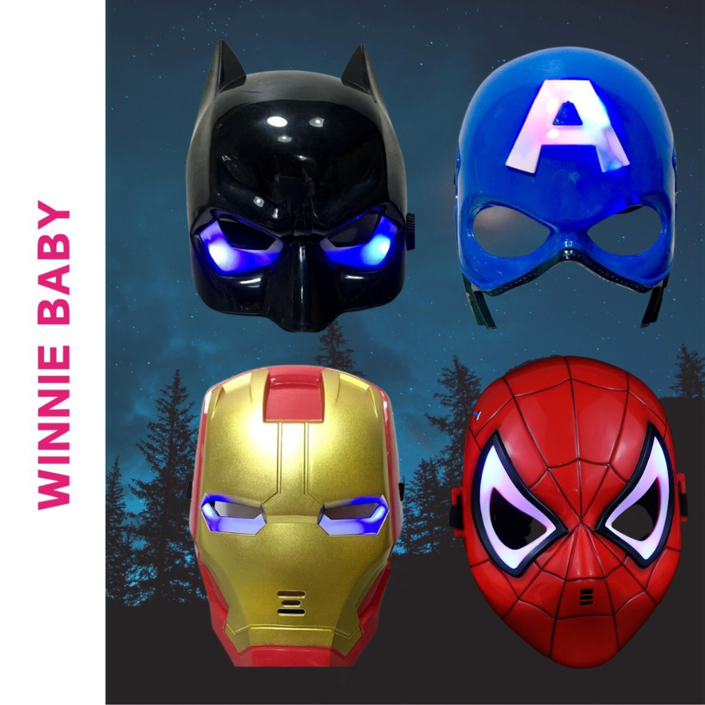 Mặt Nạ Phát Sáng Siêu Nhân, Siêu Anh Hùng, Người Nhện, Người Sắt, Đội ...