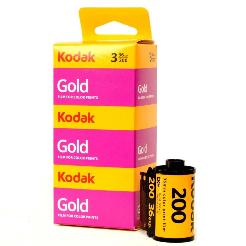 Combo pack 3 Kodak Gold 200 36exp date 02/2026 film 35mm | Shopee Việt Nam