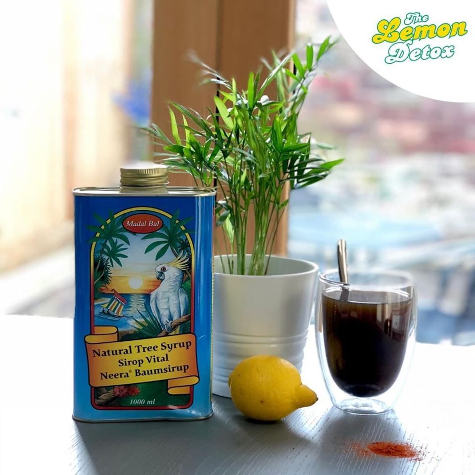 Siro Neera Detox Madal Bal Natural Tree Syrup 1L | Shopee Việt Nam