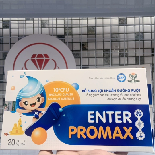 MEN VI SINH ENTER PROMAX (Hộp 20 Ống) | Shopee Việt Nam