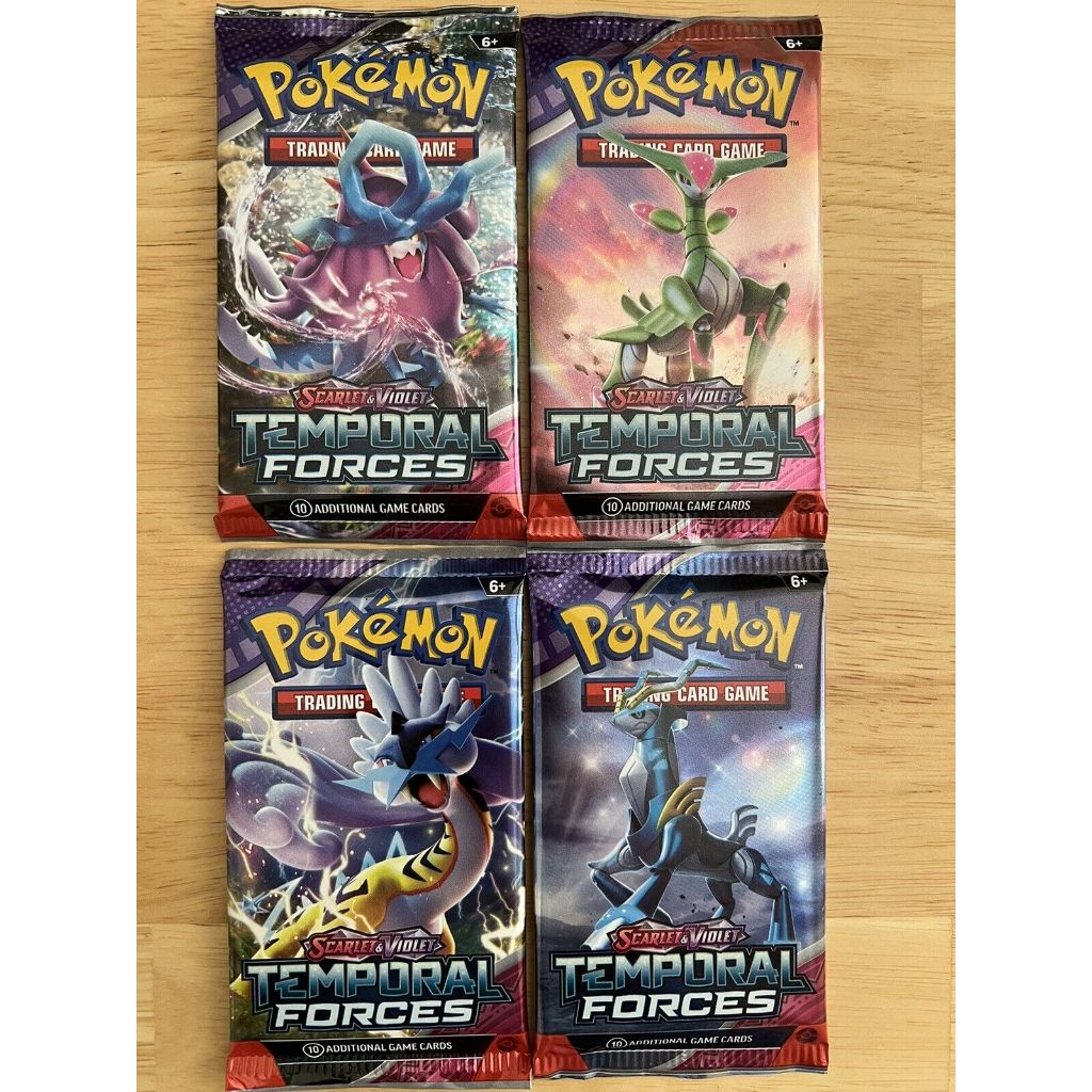[Art Set] Combo 04 gói Temporal Forces Booster Pack tiếng Anh chính ...