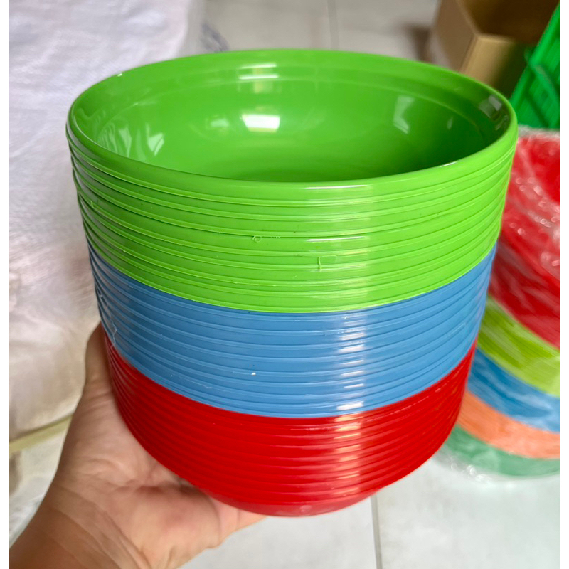 👷‍♀️Set 10 THAU NHỰA Nhỏ, MINI, Đáy Tròn (Rộng: 16 và 20cm) | Shopee ...
