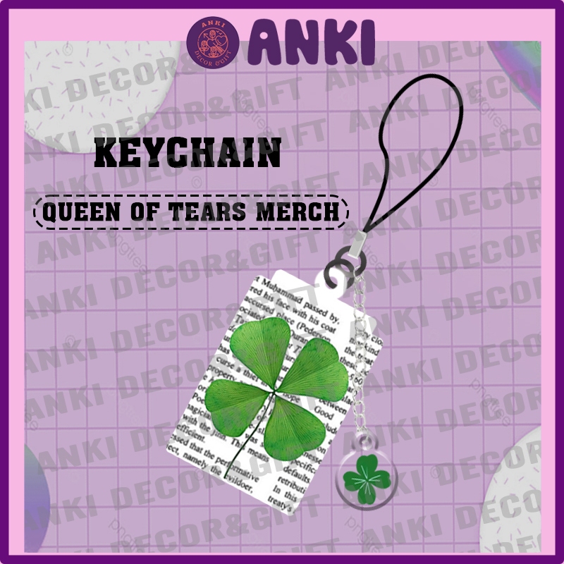 Móc khóa, keychain QUEEN OF TEARS MERCH, móc khóa mica, móc khóa in ...