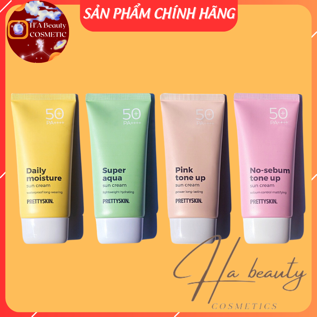 Kem chống nắng Pretty Skin Sun Cream SPF 50+ PA++++ (70g) | Shopee Việt Nam