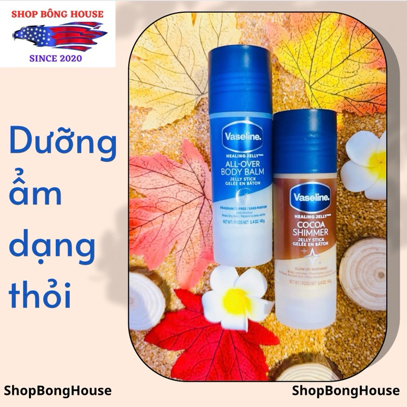 [BILL MỸ] SÁP DƯỠNG ẨM DẠNG THỎI VASELINE HEALING JELLY ALL-OVER BODY ...