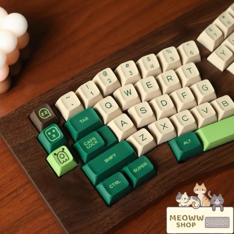 Keycap SA Green | Banana | Profile SA | ABS double shot giá rẻ | Shopee ...