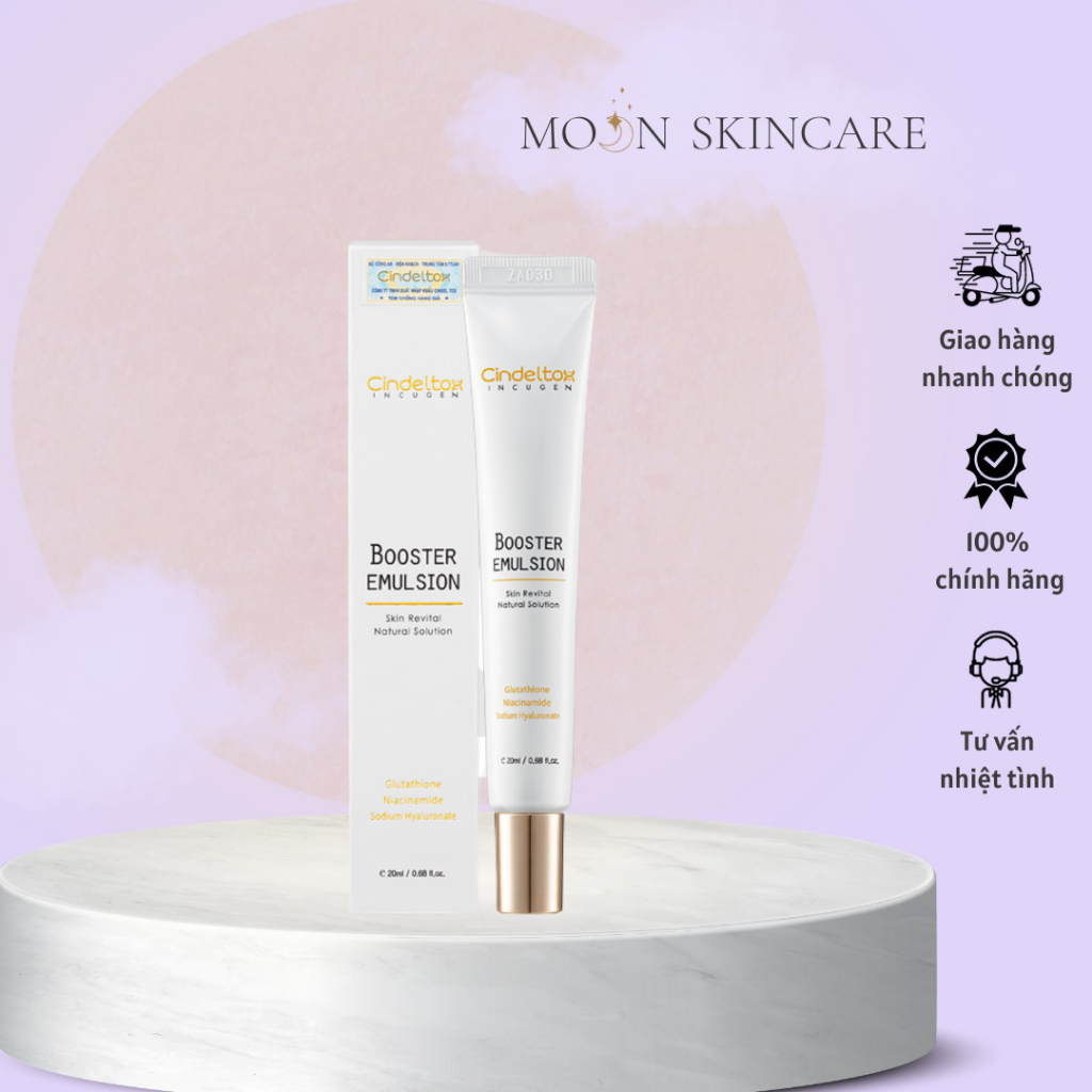 Nhũ Tương Tái Tạo Da Cindeltox Booster Emulsion Travel Size 20ml ...