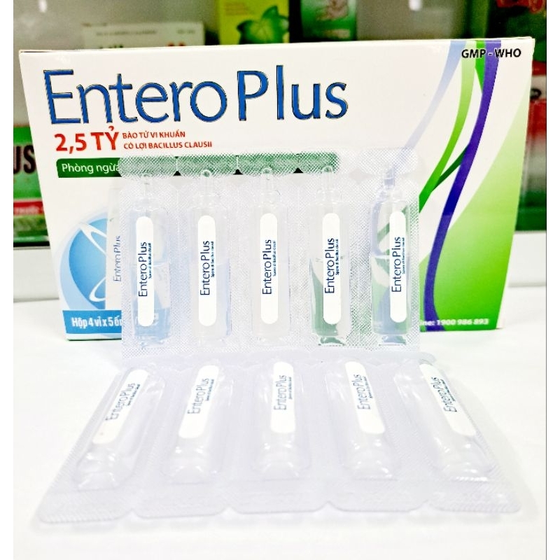 Men Vì Sinh Entero Plus dạng dung dịch_hộp 20 ống | Shopee Việt Nam