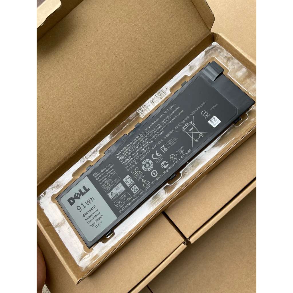 pin Dell Precision 15 7510 7520 17 7720 7710 M7510 M7710 MFKVP 91Wh new ...