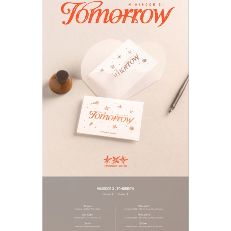 [ TXT ] ALB MINISODE 3 : TOMORROW - WE VER | Shopee Việt Nam