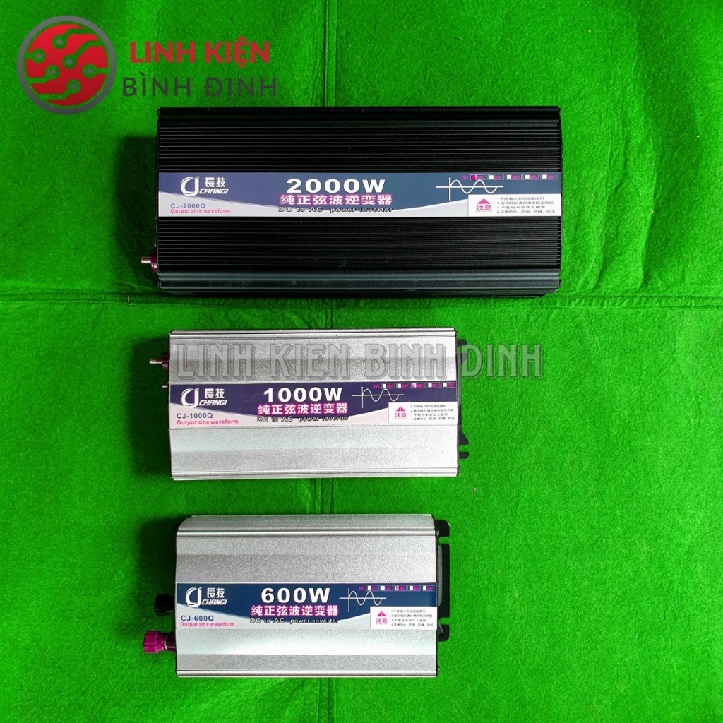 Bộ kích điện Inverter sóng sin chuẩn 12V/48V - 220V 600W 1000W 2000W chính hãng | Shopee Việt Nam