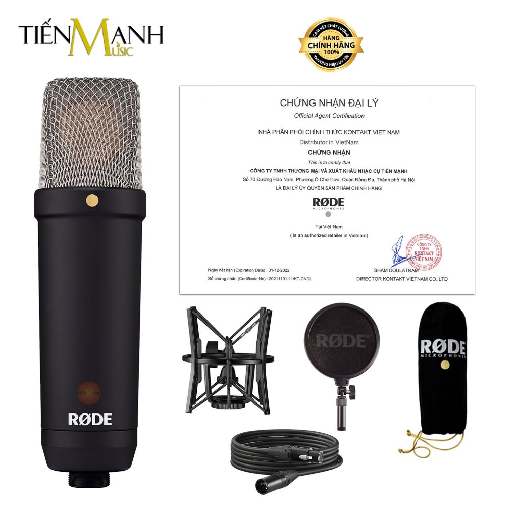 [Chính Hãng] Micro Rode NT1 Signature Series - Mic Thu Âm Condenser ...
