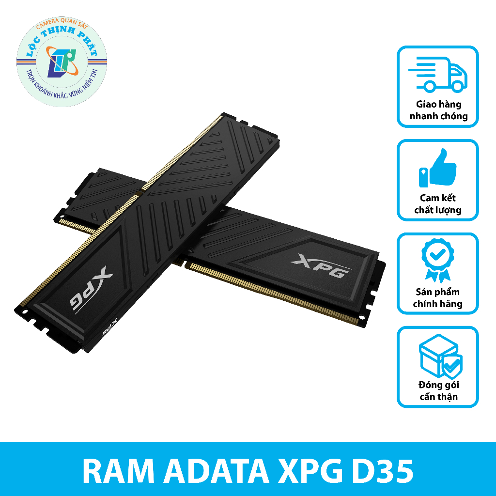 RAM Desktop ADATA XPG D35 8GB/16GB DDR4 3200MHz | Shopee Việt Nam