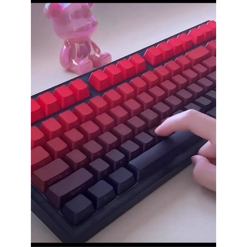 Keycap xuyên led POLARIS, NINJA, GRADIENT mặt trên, side print profile ...