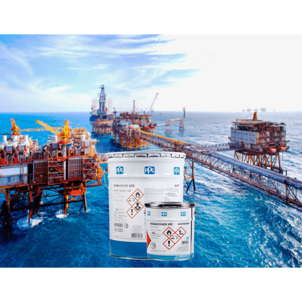 Sơn dầu Epoxy, sơn SIGMACOVER 620, sơn 2 thành phần, sơn chính hãng PPG ...