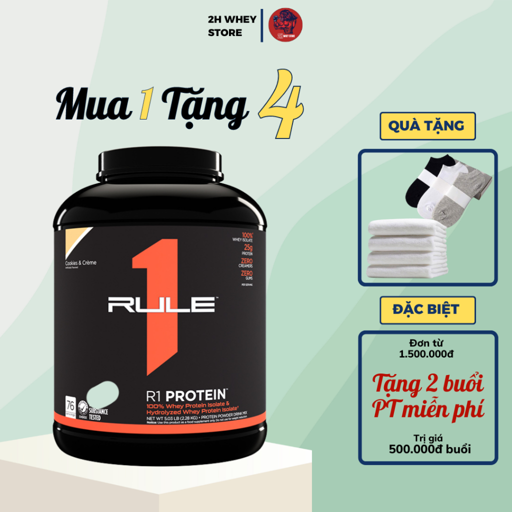 Whey Protein Rule 1, Sữa Whey Rule 1 Tăng Cơ, Cung Cấp Protein Nhanh ...