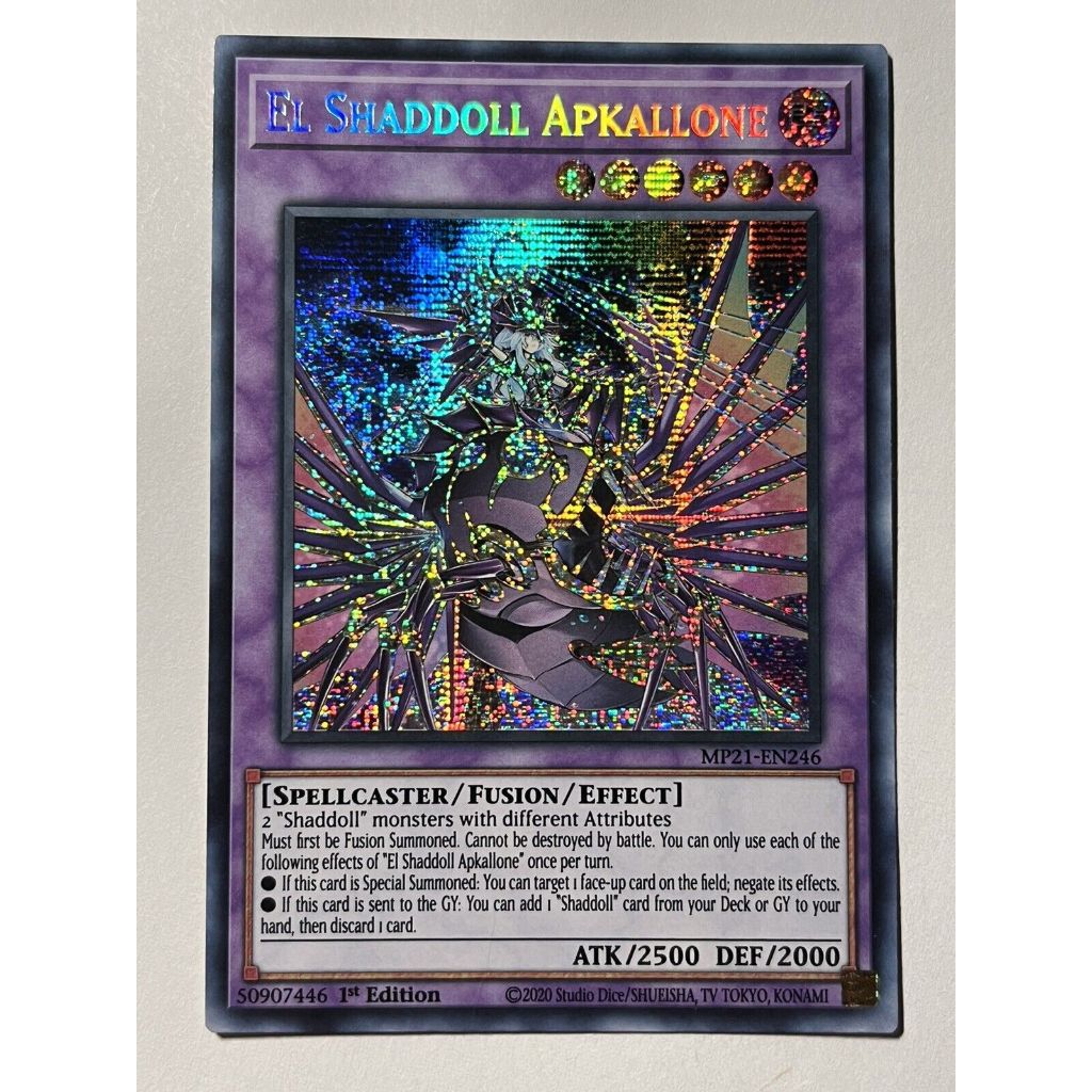 [ Dưa Hấu Yugioh ] Lá bài thẻ bài El Shaddoll Apkallone - Ultra Secret ...