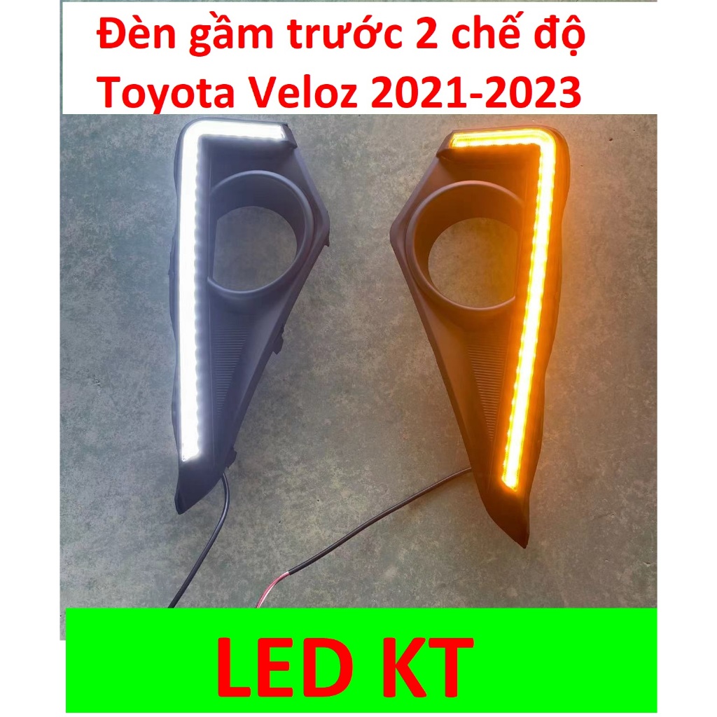 Led gầm trước Veloz 2021 2022 2023 led day light led DRL tích hợp xi ...