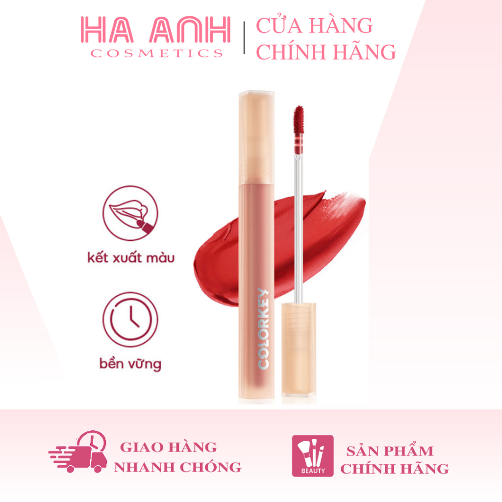 Son Kem Lì Colorkey Soft Matte Water Tint | Shopee Việt Nam