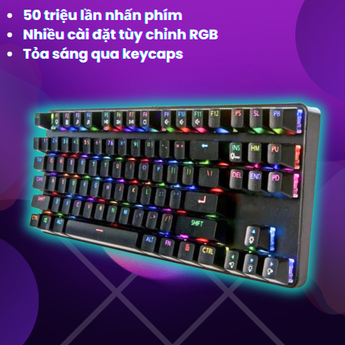 Bàn phím cơ GAMESTOP GS200 - Brown Switches, Bàn phím máy tính chơi ...