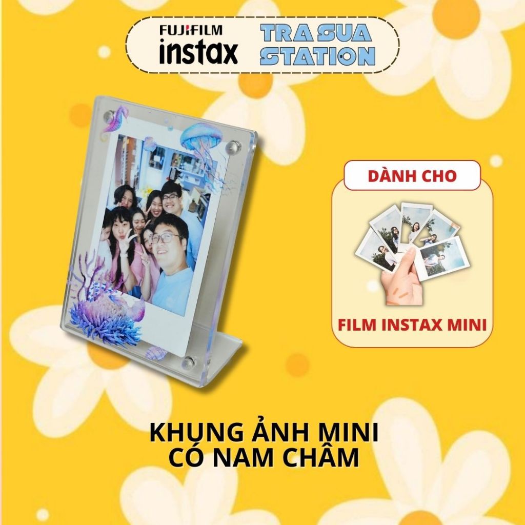 Khung Ảnh Để Bàn Dành Cho Film Instax Mini - Khung Nam Châm Trong Suốt ...