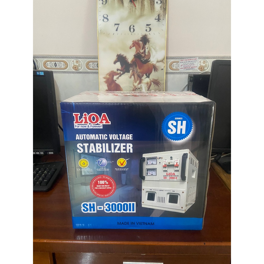 Ổn Áp LiOA 1 Pha 3KVA SH-3000II NEW 2020 (130-250v) | Shopee Việt Nam
