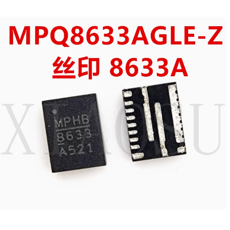 MPQ8633AGLE-Z MPQ8633A 8633 ic nguồn trên bo mạch - 2 chân ở giữa - Mới ...
