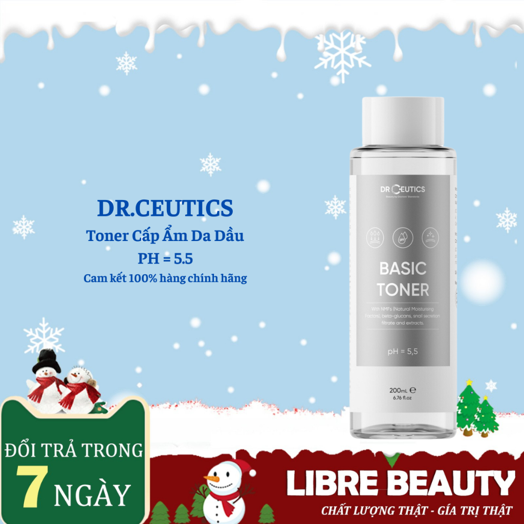 Toner Basic Drceutics cấp ẩm da mụn 200ml | Shopee Việt Nam