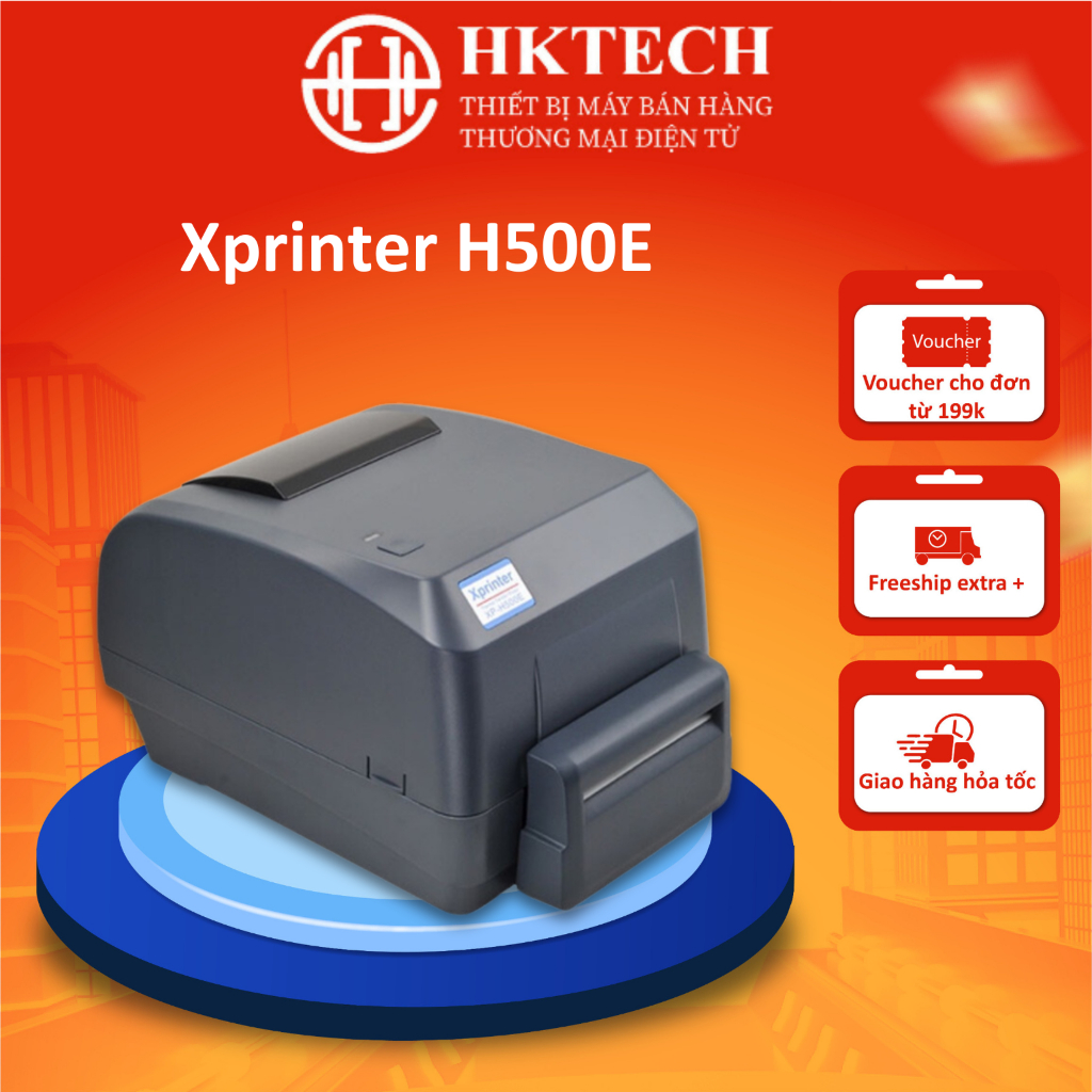 Máy in mã vạch Xprinter H500E | Shopee Việt Nam