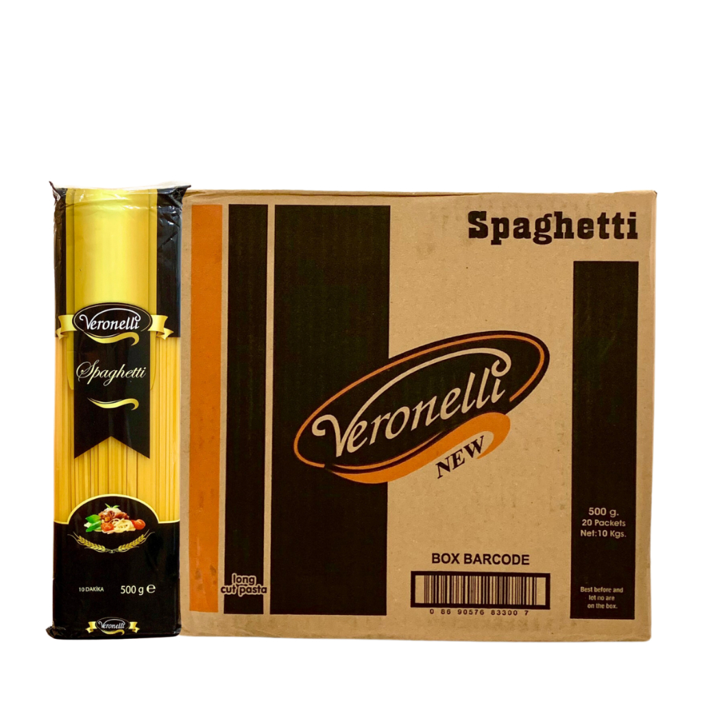 Thùng 20 Gói Mì Ý Veronelli 500G [ Thổ Nhĩ Kỳ ] | Shopee Việt Nam