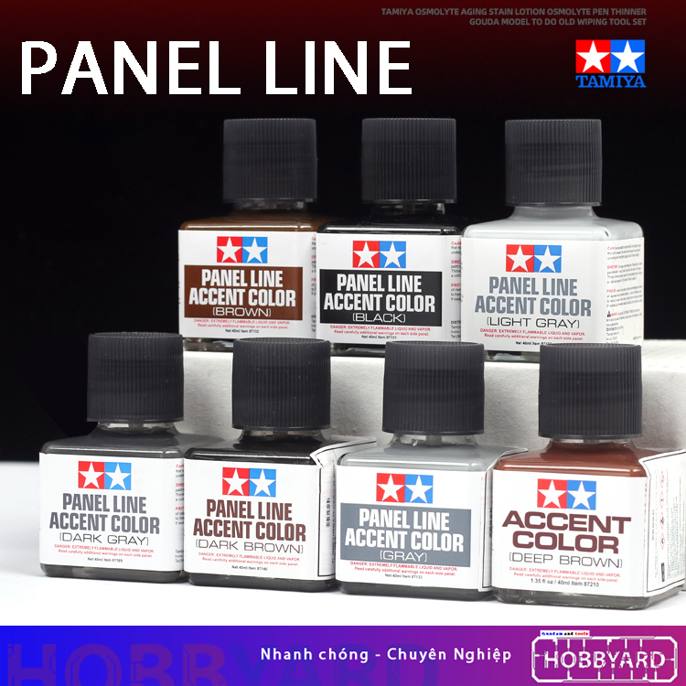 Panel line accent color Tamiya - Dung dịch kẻ lằn chìm cho mô hình ...