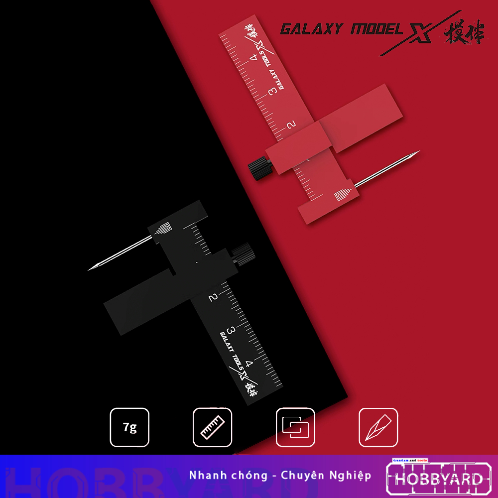 Dụng cụ GALAXY thước kẻ line chisel Parallel Marker scriber metal tool ...