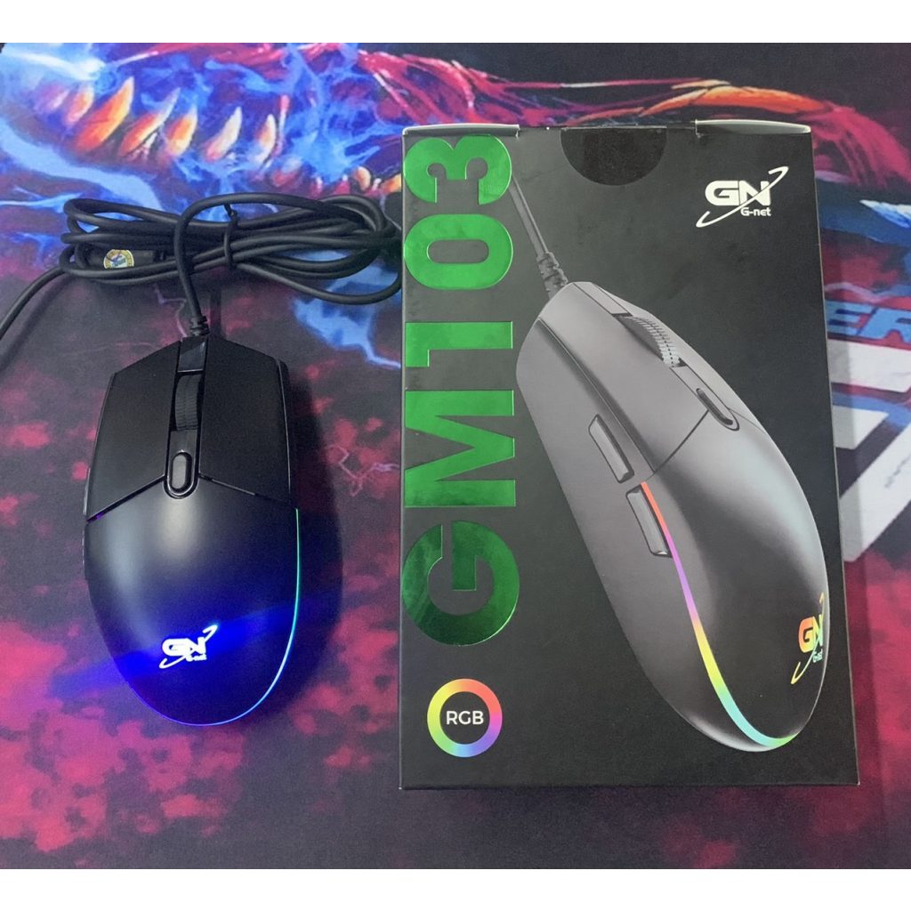 CHUỘT GAMING G-NET GM103 USB RGB chính hãng | Shopee Việt Nam