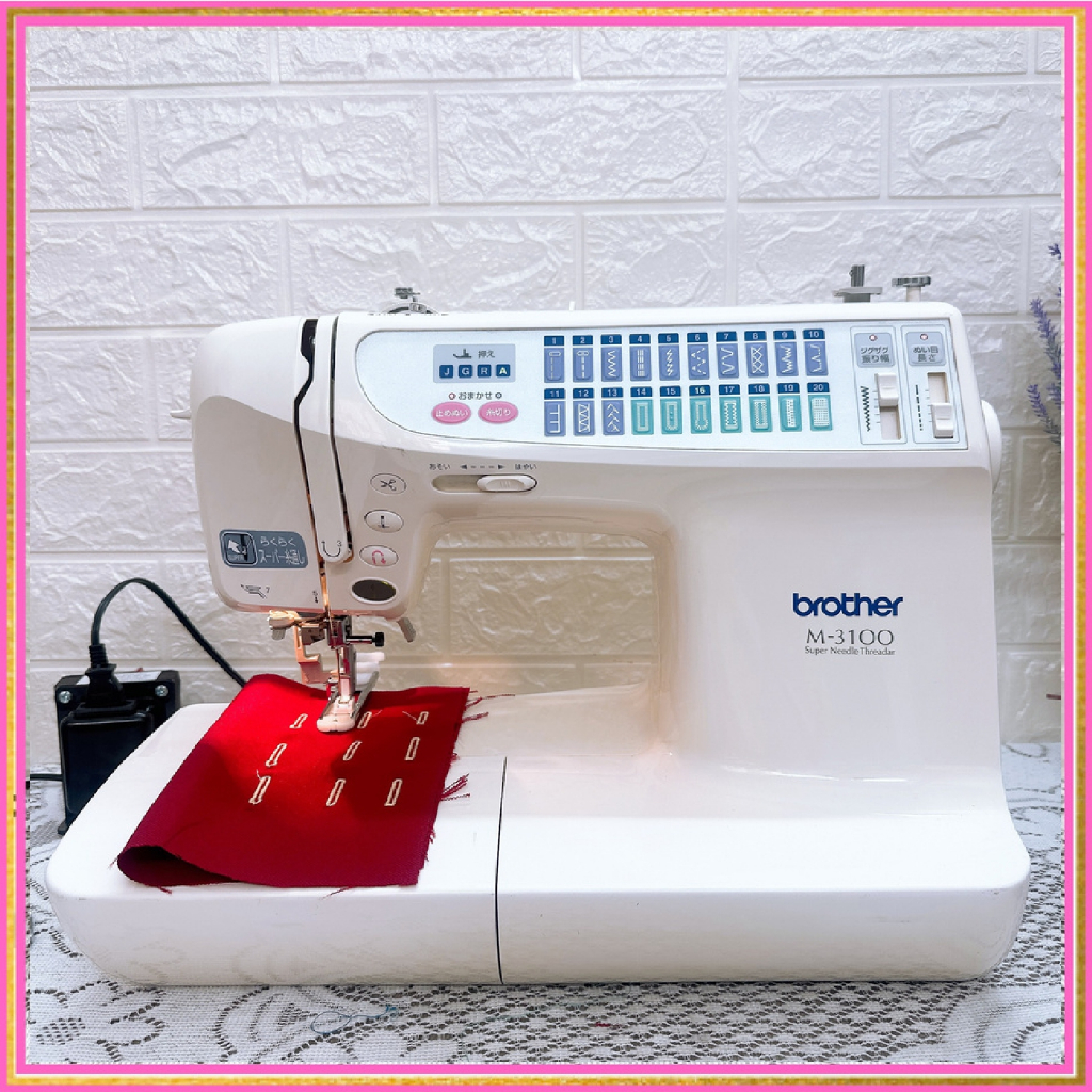 Máy May Gia Đình Máy May Mini Máy May Nhật Brother M3000-M3100- PC3000 ...