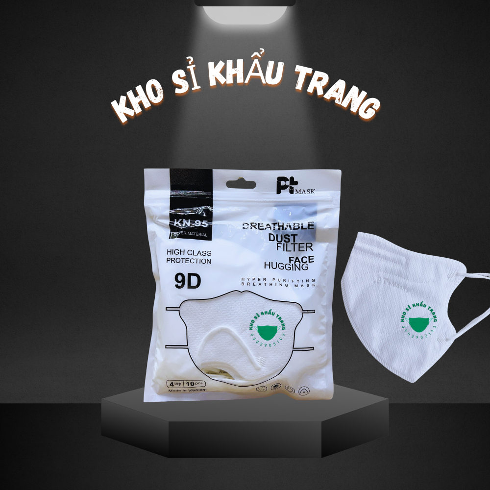 Thùng 100 cái khẩu trang 9D PT mask dành cho người lớn | Shopee Việt Nam
