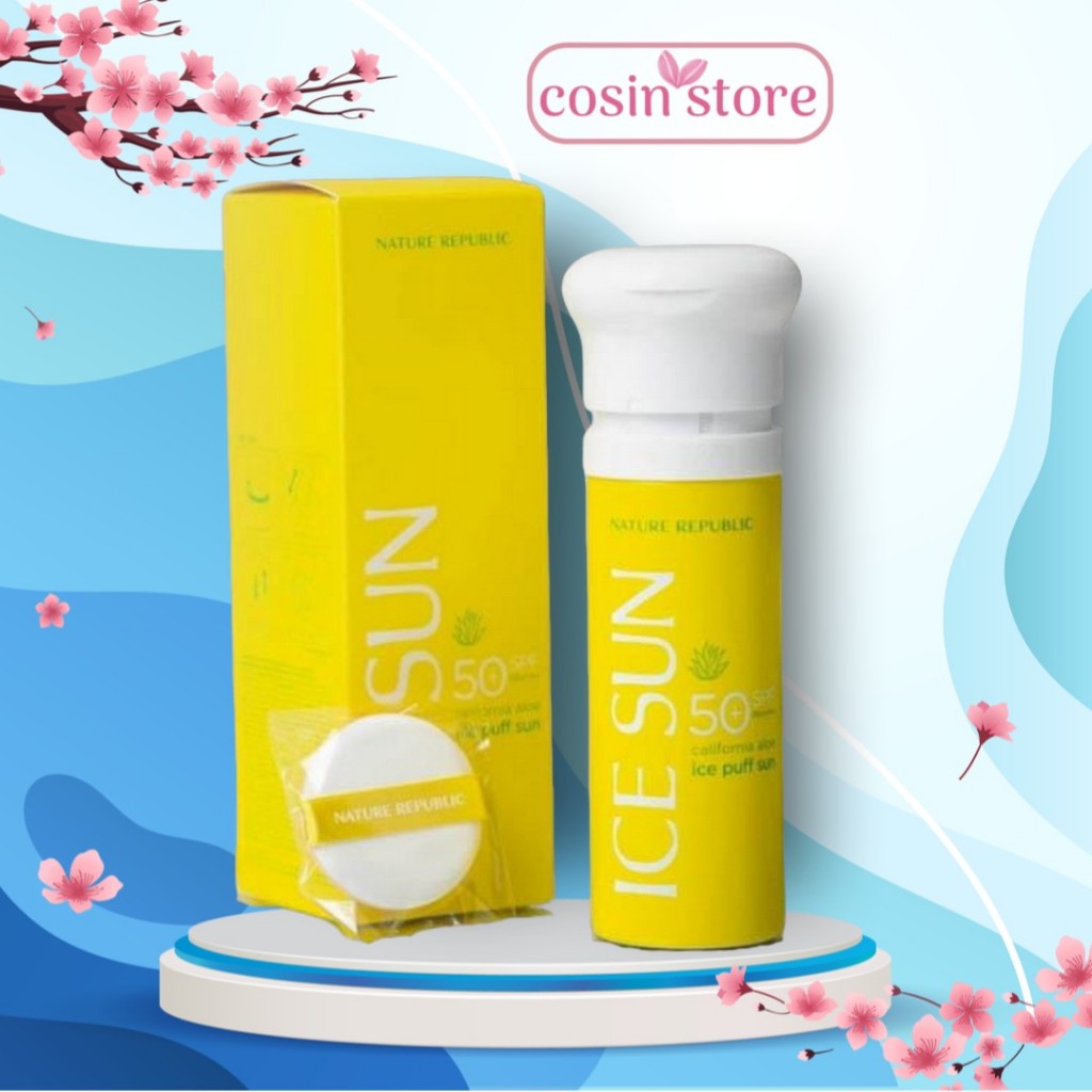 Xịt Chống Nắng Nature Republic Ice Sun SPF 50 PA+++ 100ml Mẫu mới Hàn ...