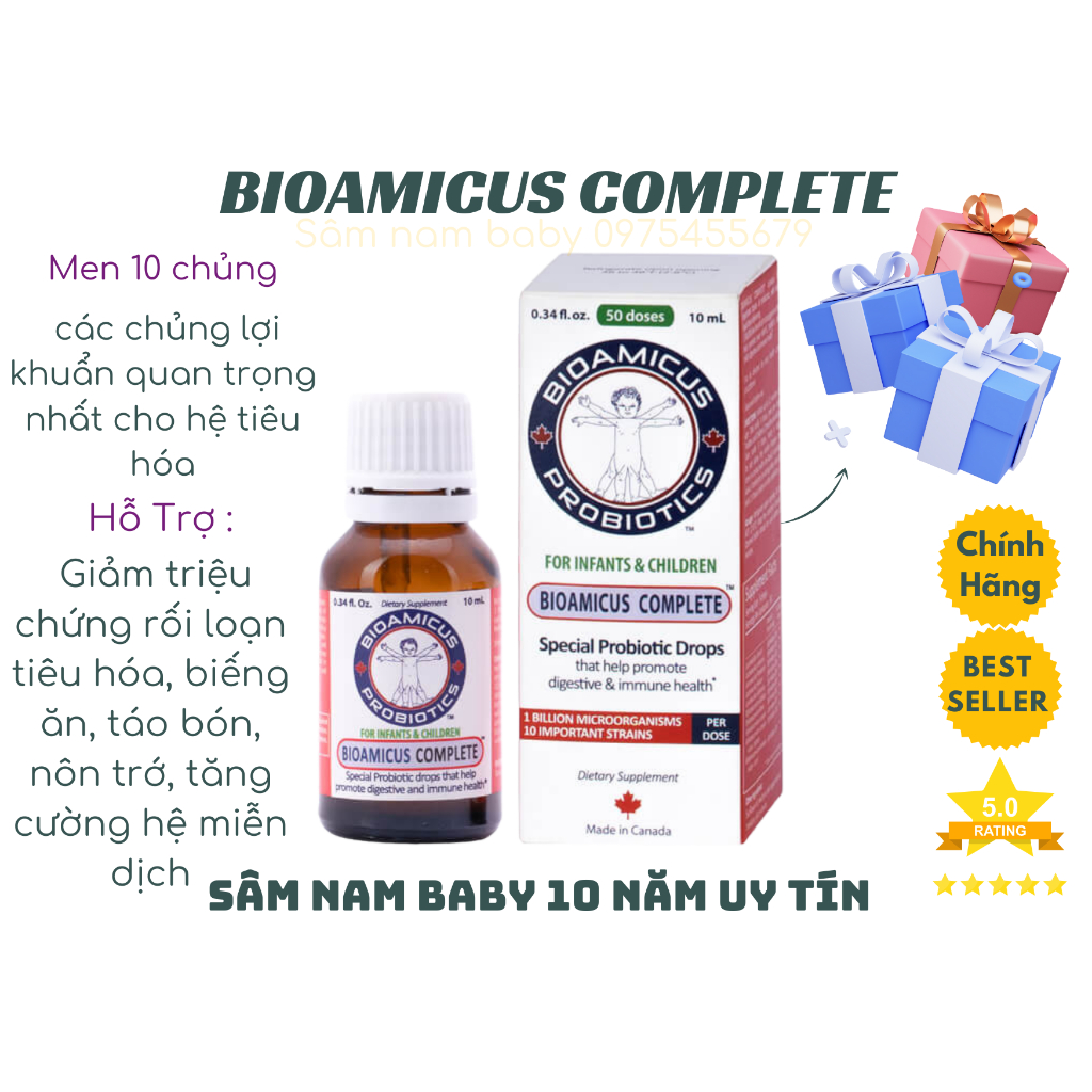 Men vi sinh Bioamicus Complete | Shopee Việt Nam