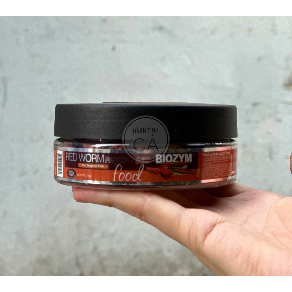 Thức ăn dán kính Biozym trùng huyết - Red Worm Patch Feed Red Worm Patch Feed - viên dán trùng ...